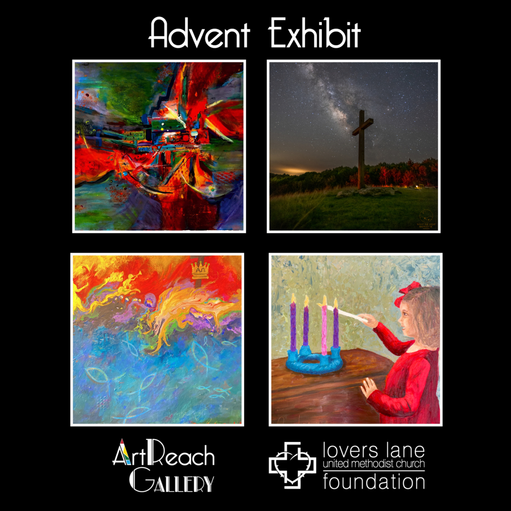 Artreach Gallery Presents: ADVENT EXHIBIT featuring artwork by 23 Artists